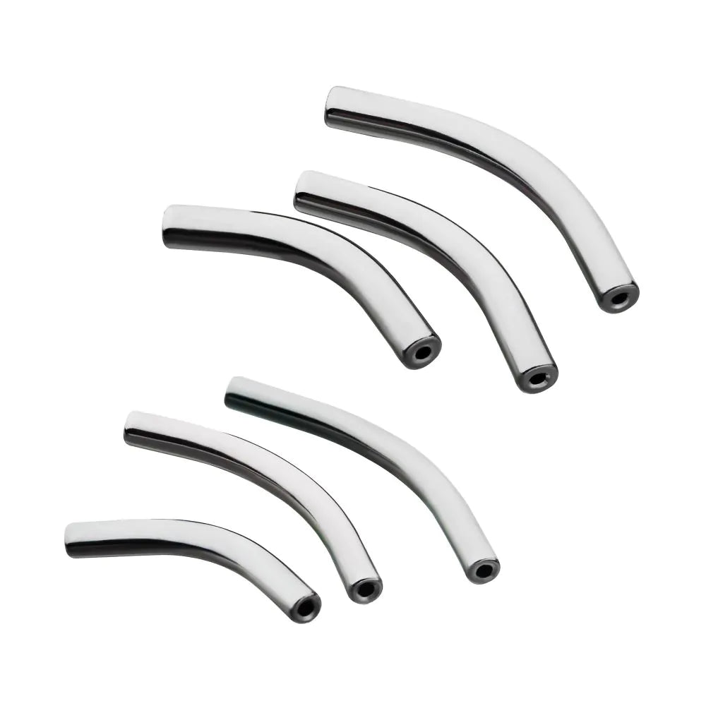 Titanium Threadless Curve Bar Only – West Collaboration